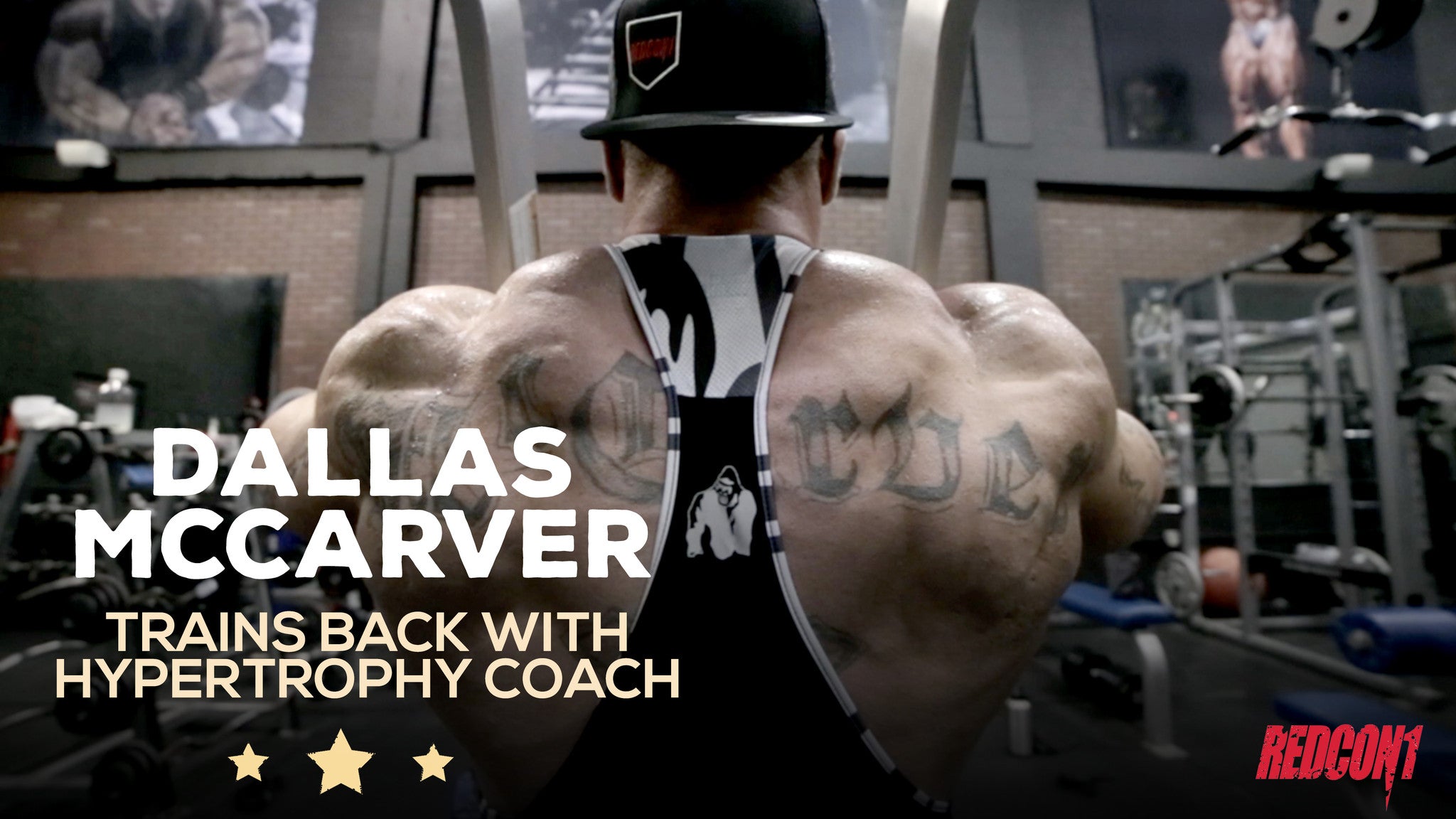 Dallas Mccarver Trains Back With Hypertrophy Coach – REDCON1