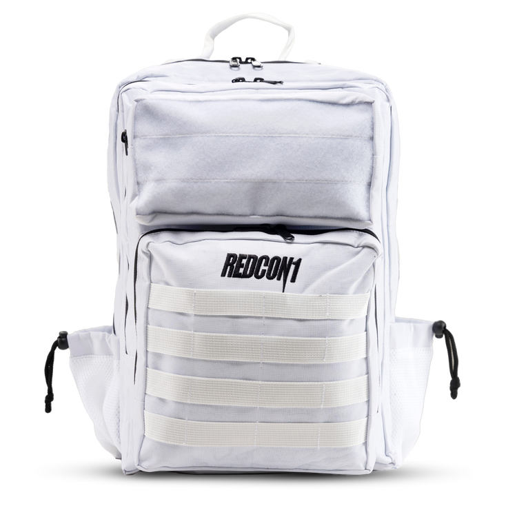 TACTICAL PRO BACKPACK 45L (WHITE W/ BLACK) – REDCON1